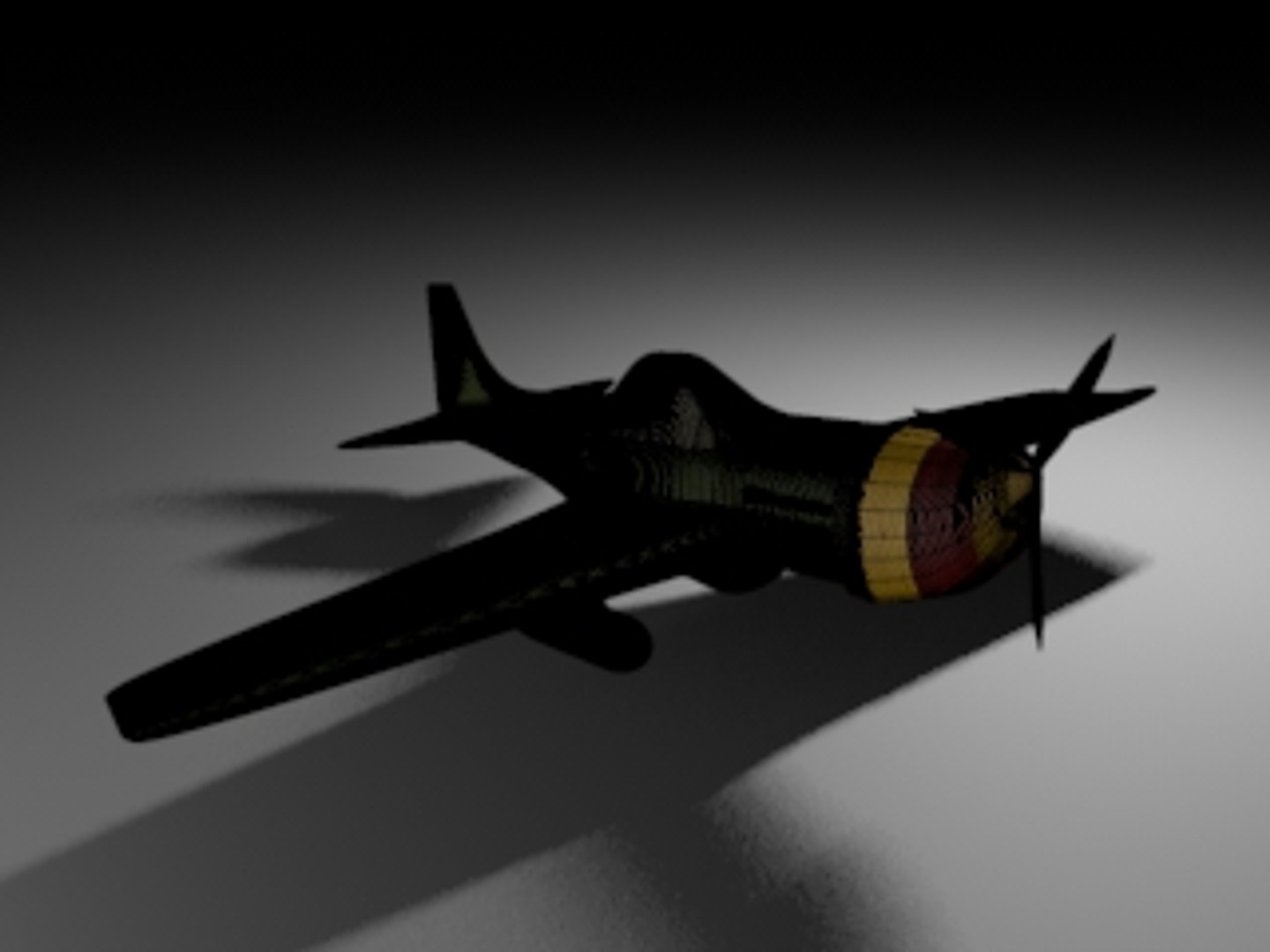 Free Ww2 Fighter Plane 3d Model