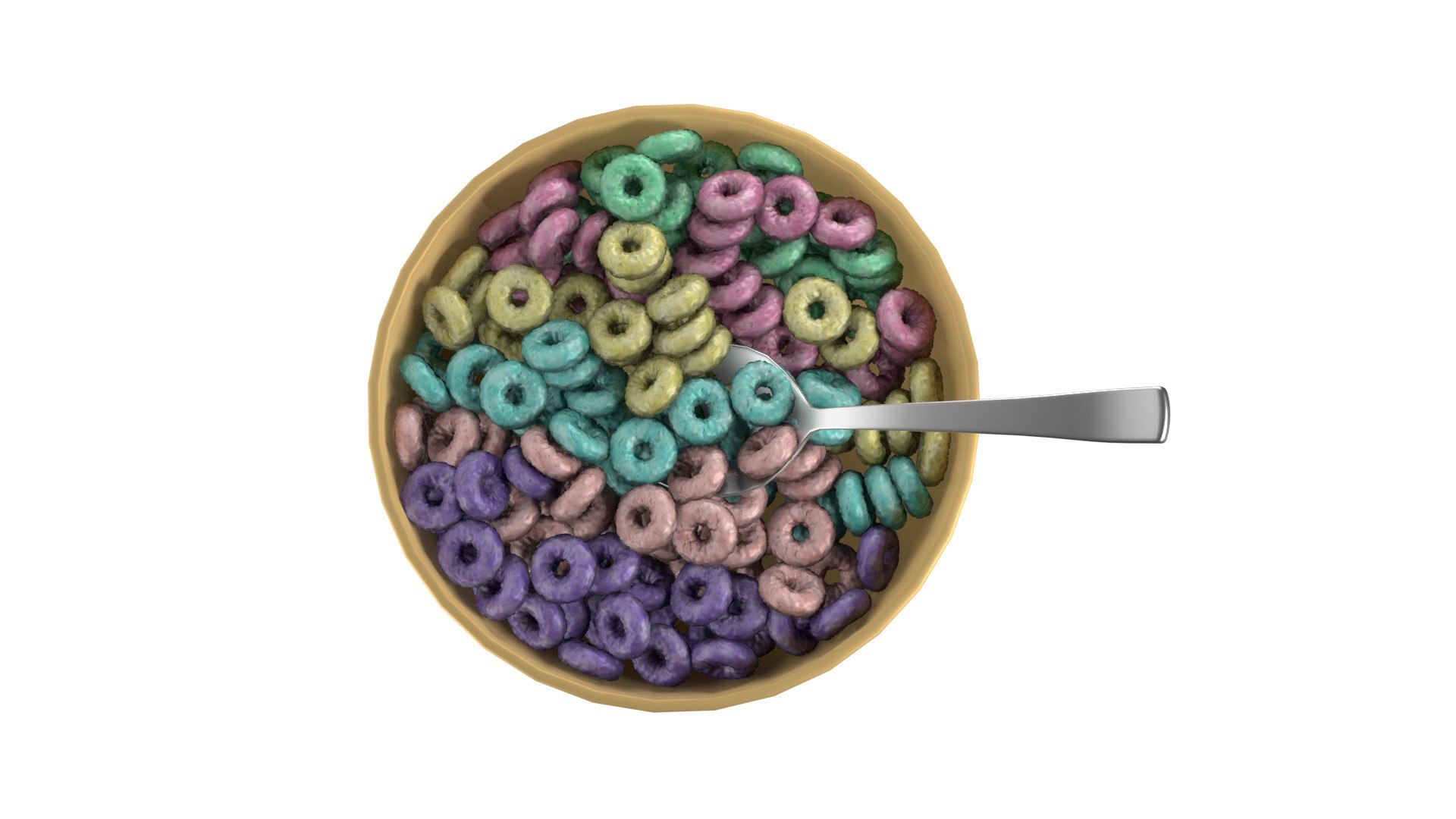 Free 3D Cereal Bowl Model - TurboSquid 2370461