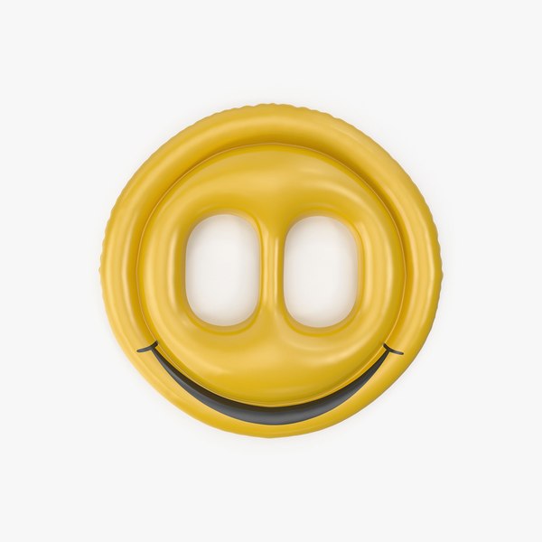 Smiley Face Pool Float Modelo 3D - TurboSquid 1752732