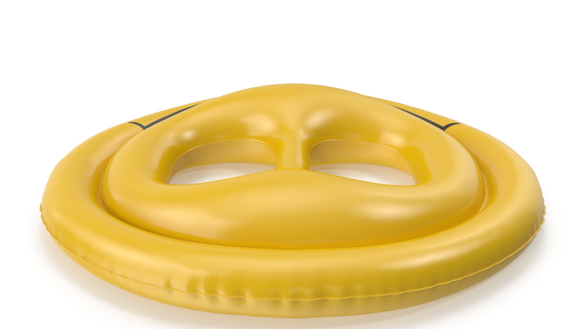 3D model Smiley Face Pool Float - TurboSquid 1752732