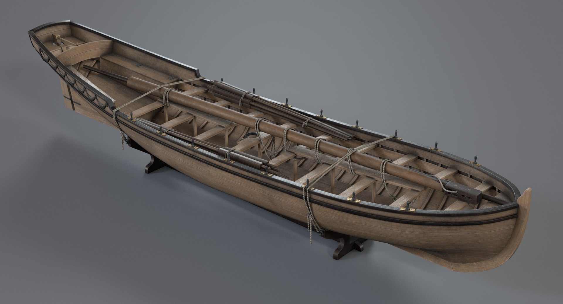 Longboat Pinnace 3D Model | 1147820 | TurboSquid