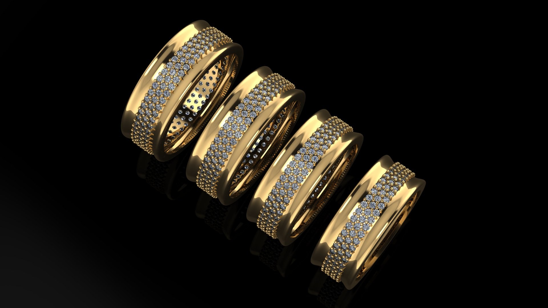 Wedding Ring 3D Model - TurboSquid 1705234