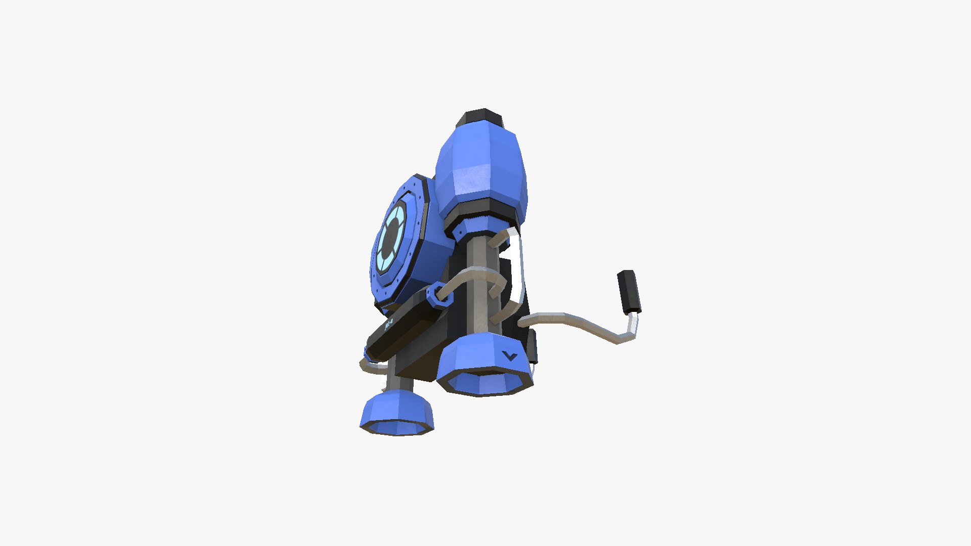 3D Jetpack Low Poly E03 - SciFi Character Design - TurboSquid 2255384