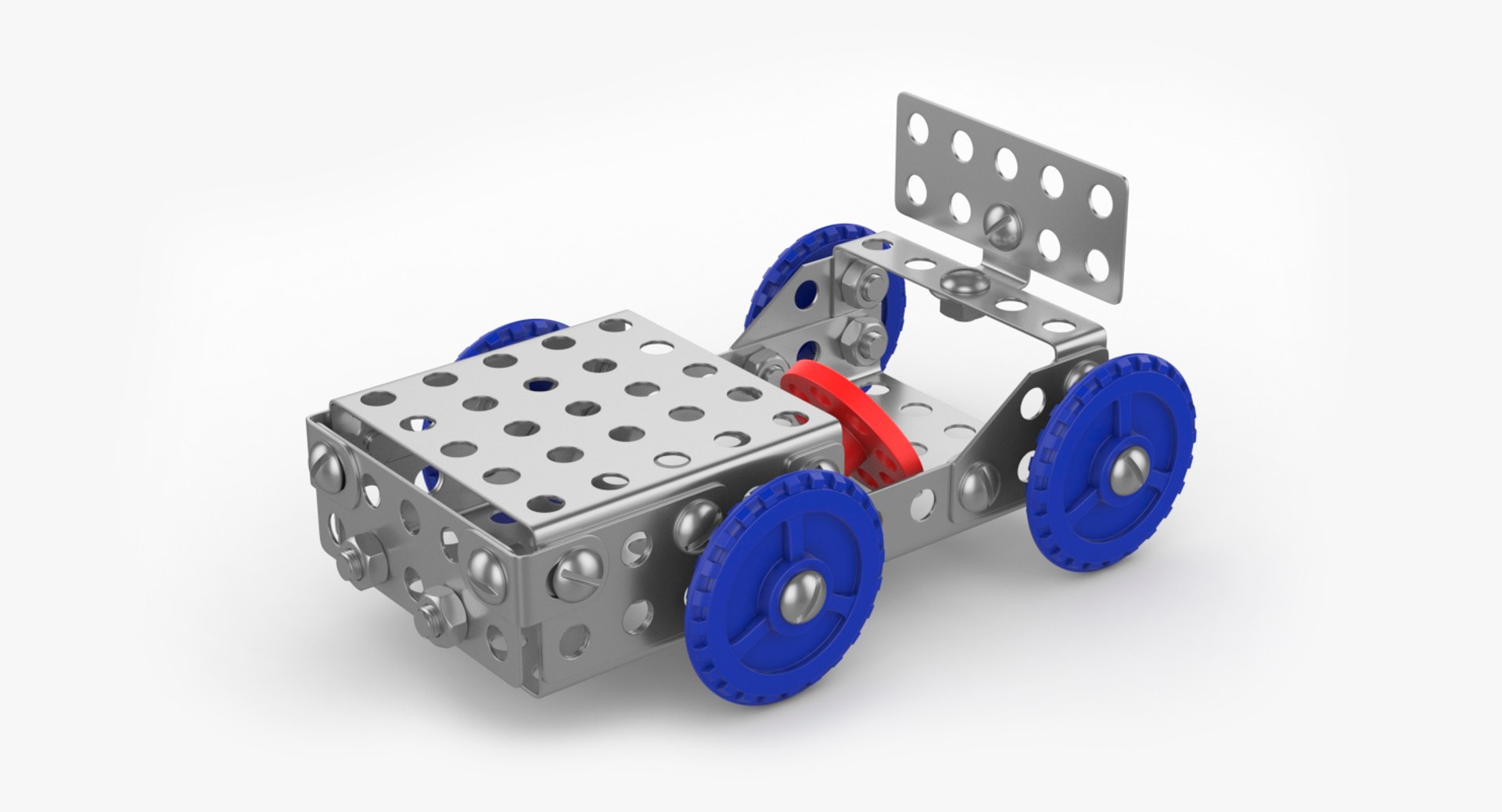 3D Car Constructor Metal Model - TurboSquid 1350106