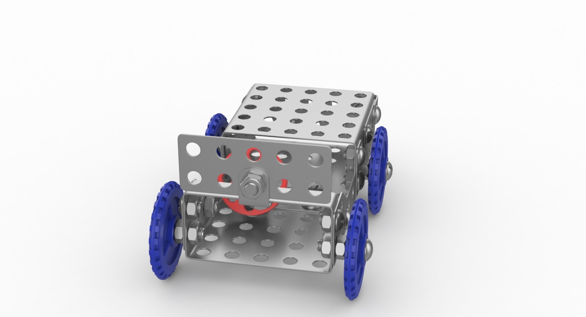 3D Car Constructor Metal Model - TurboSquid 1350106