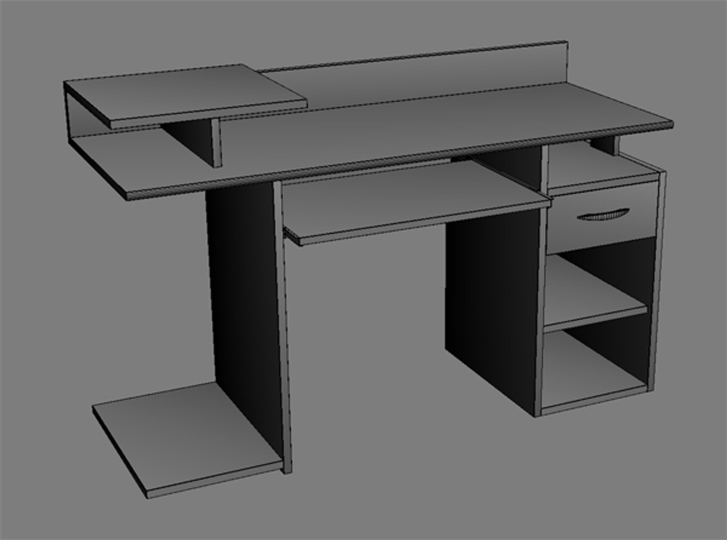 Pc Tables 3d Model