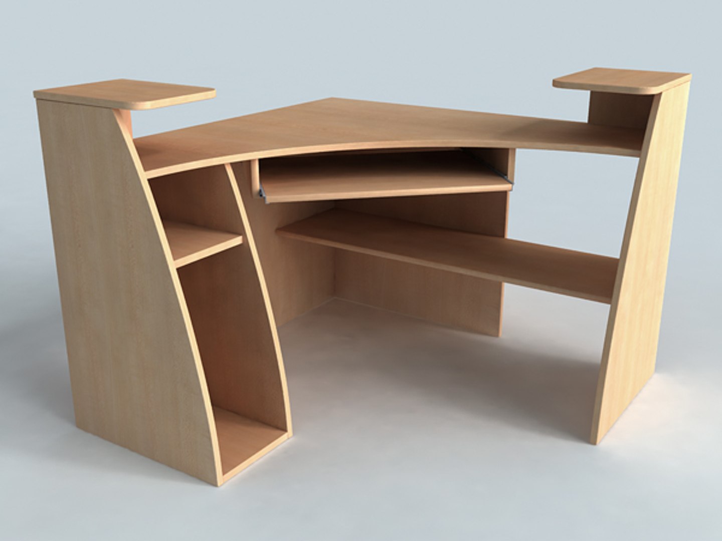 Pc Tables 3d Model