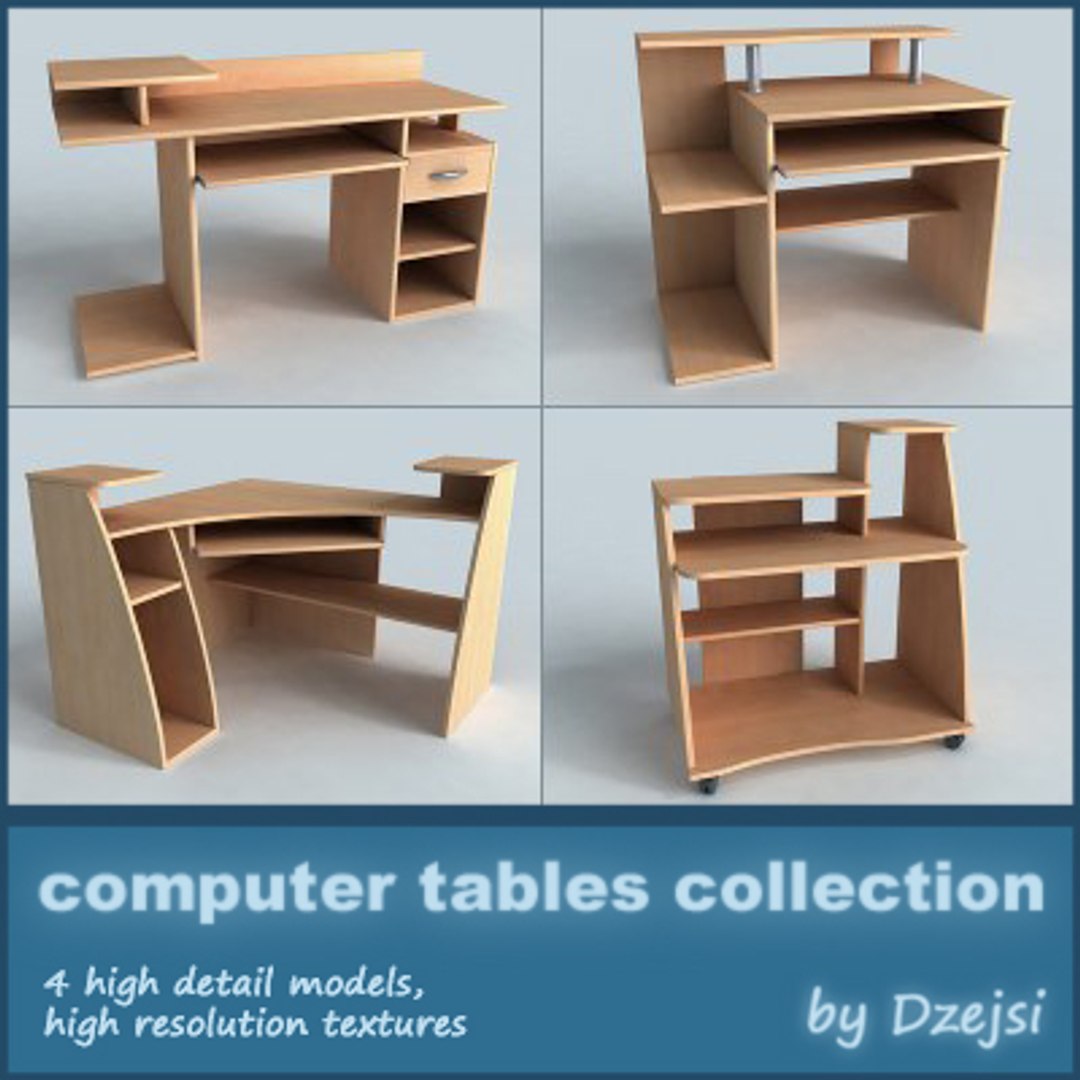 Pc Tables 3d Model