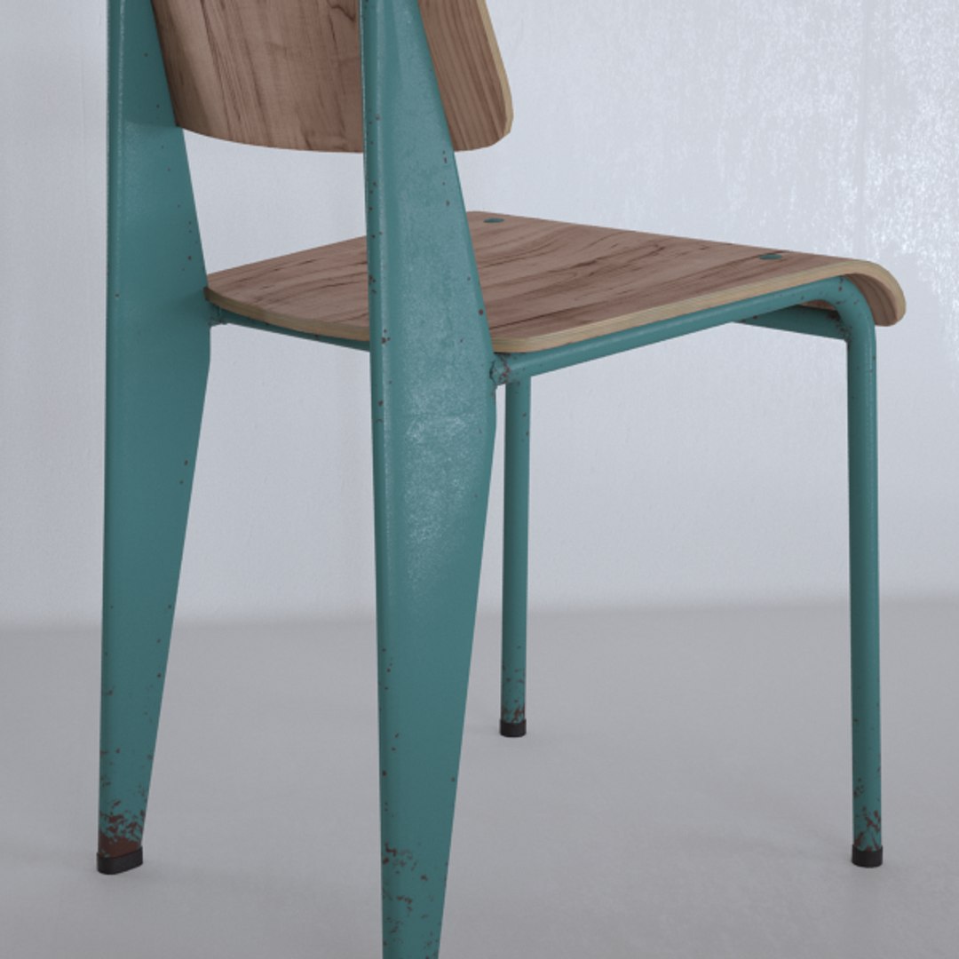 Chair Rust 3d Max