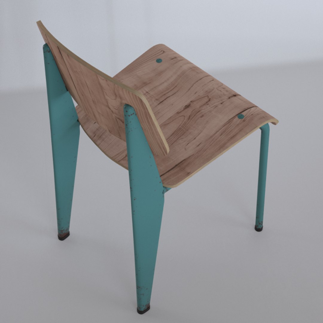 Chair Rust 3d Max