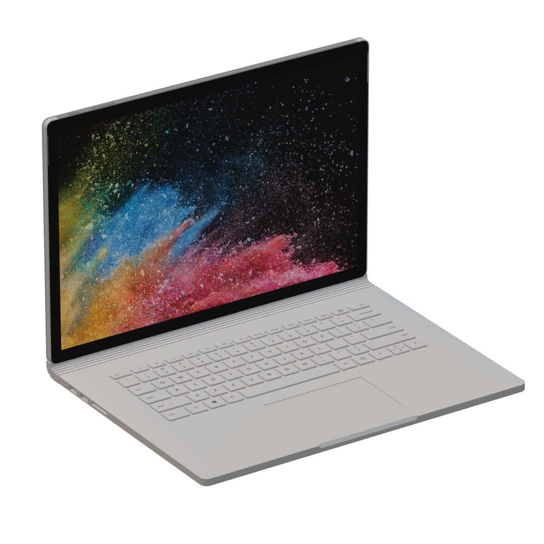 15 In Surface Book 2 3D Model - TurboSquid 2366373