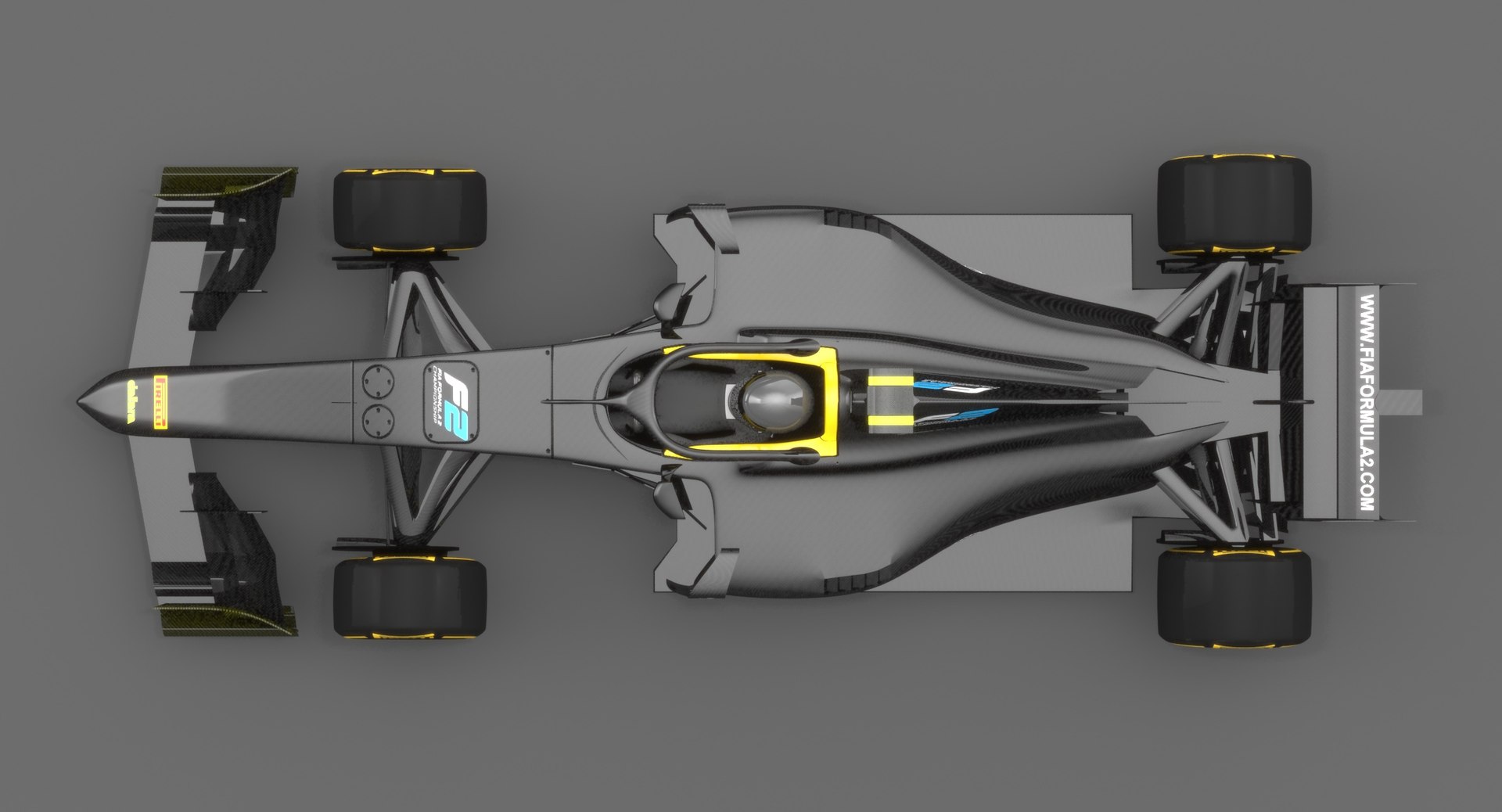 3D formula 2 generic car model - TurboSquid 1205976