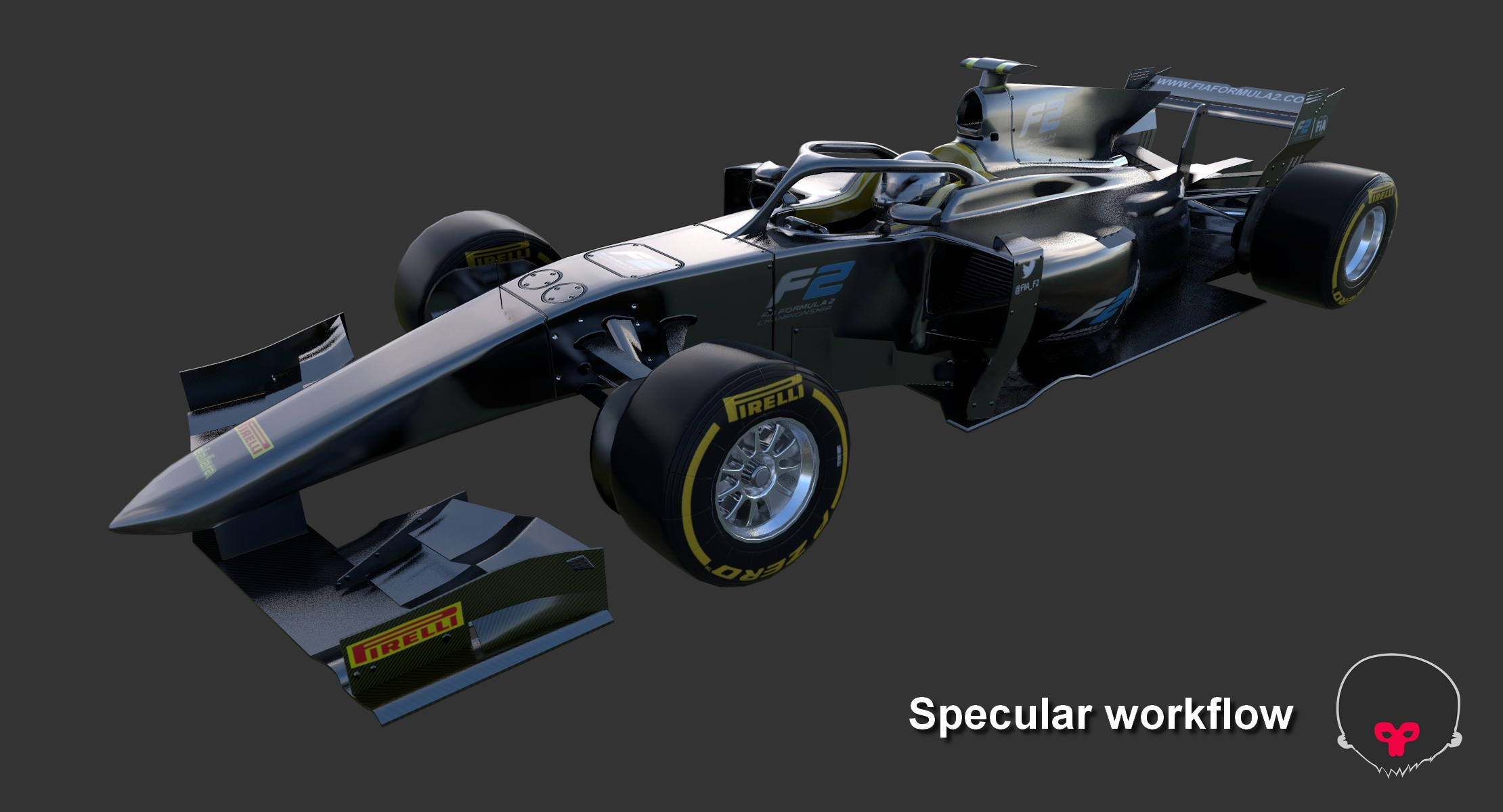 3D formula 2 generic car model - TurboSquid 1205976