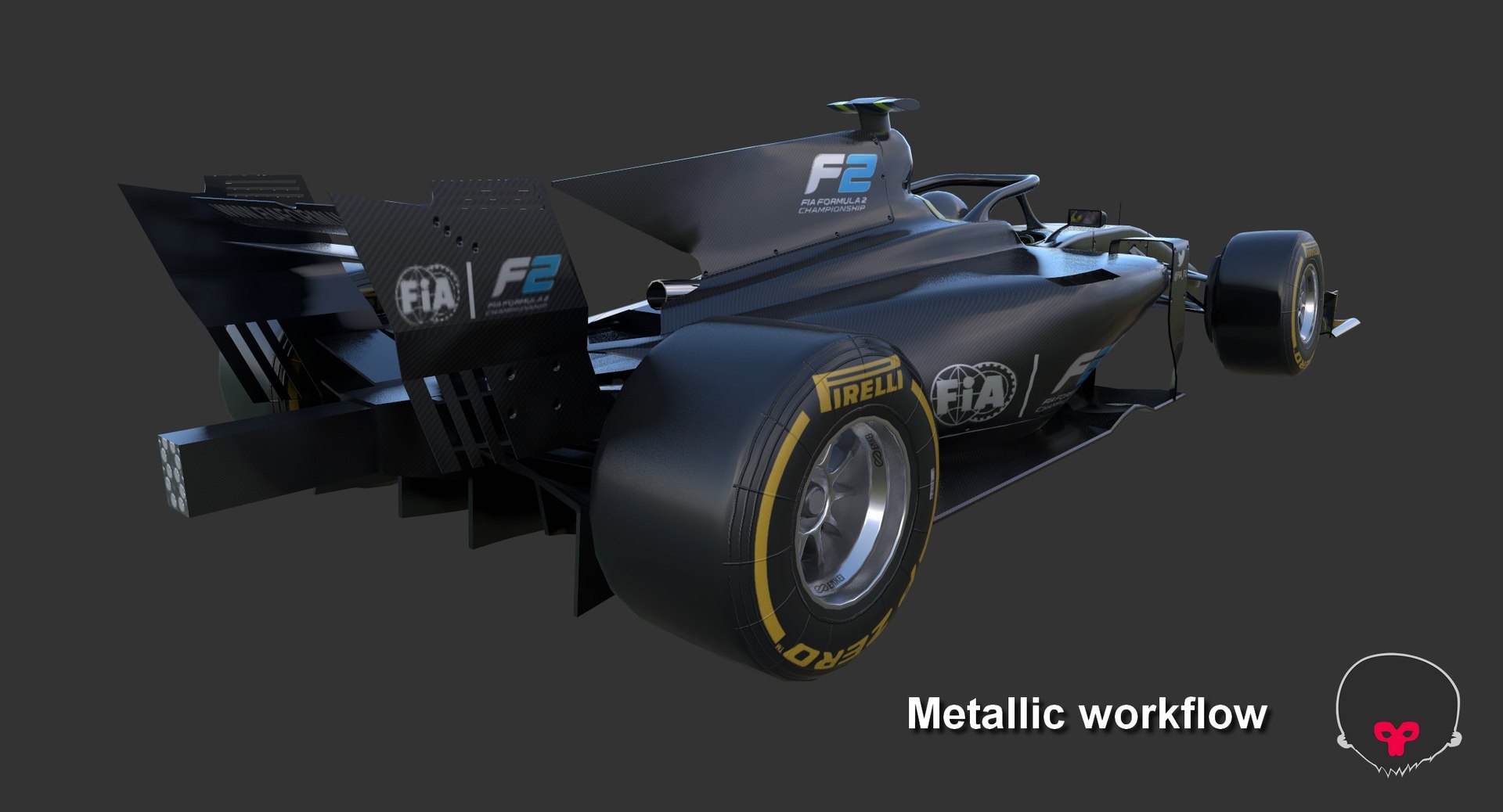3D formula 2 generic car model - TurboSquid 1205976