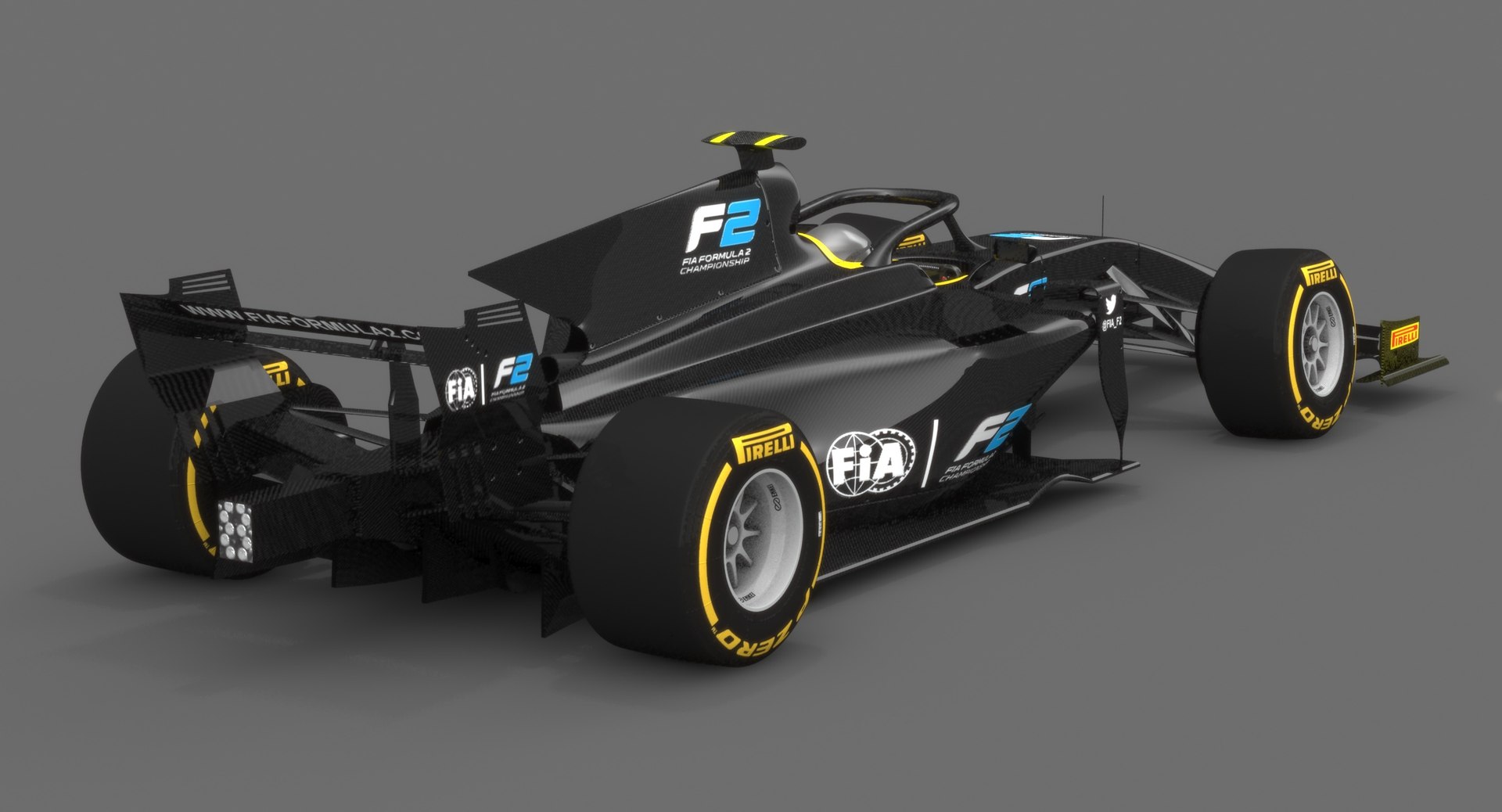 3D formula 2 generic car model - TurboSquid 1205976