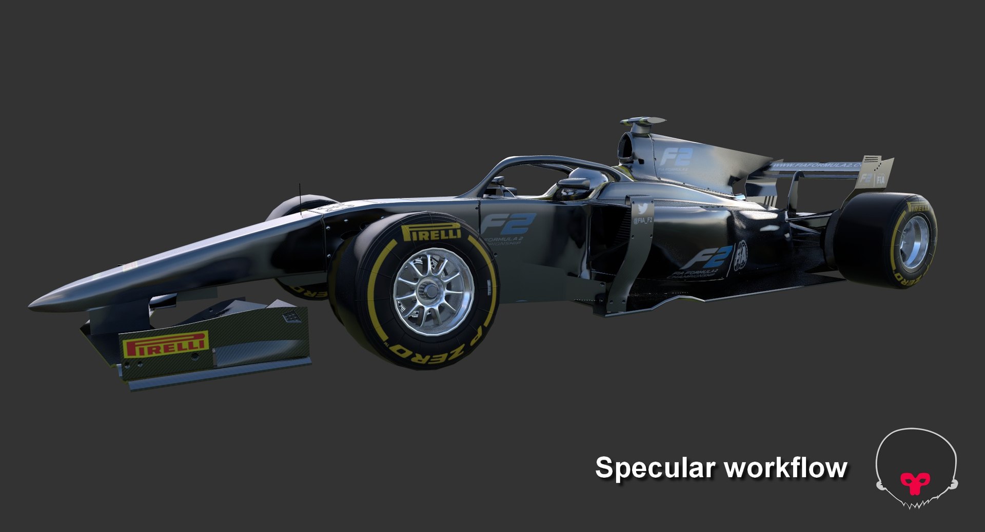 3D formula 2 generic car model - TurboSquid 1205976