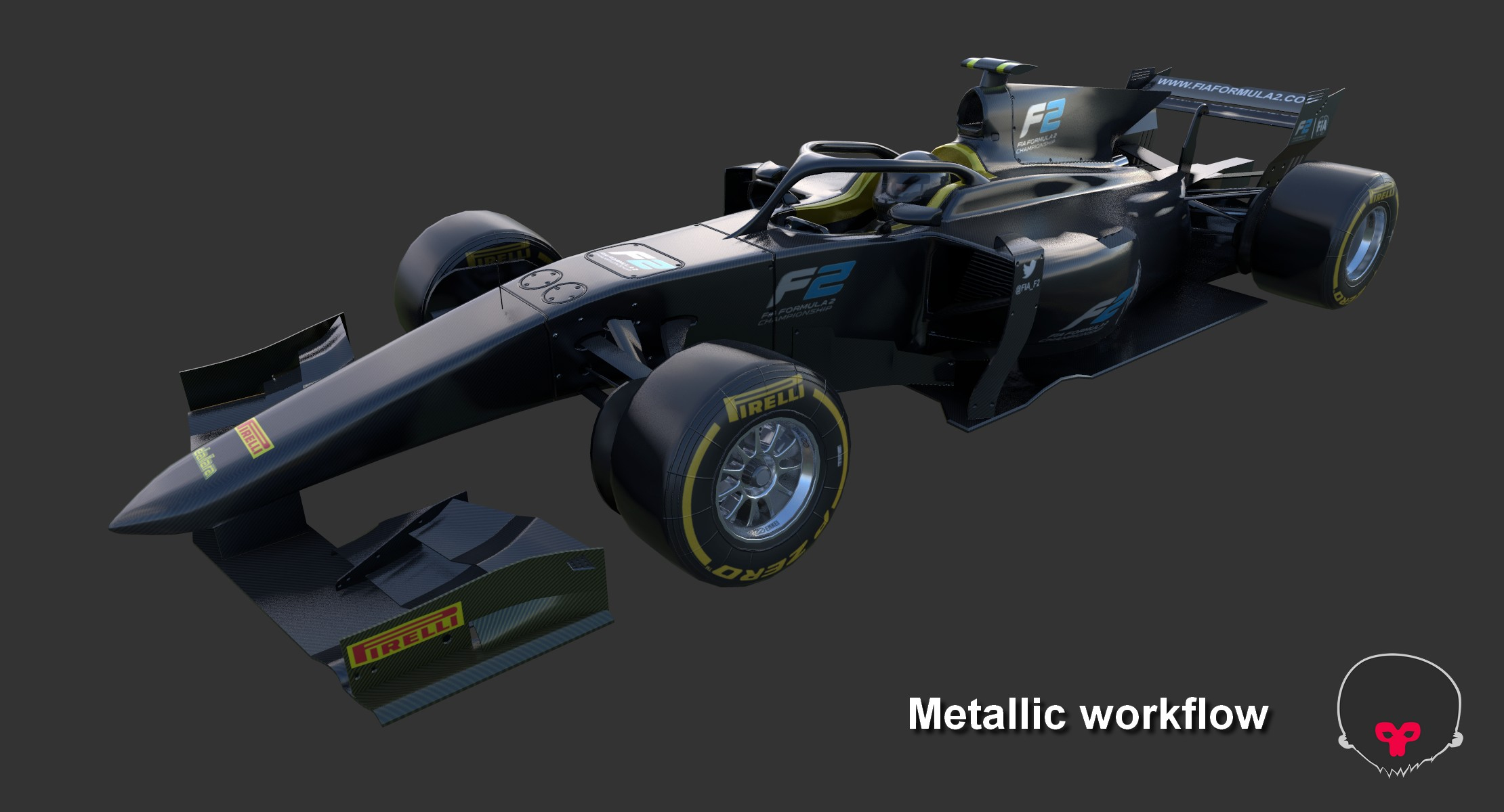 3D formula 2 generic car model - TurboSquid 1205976