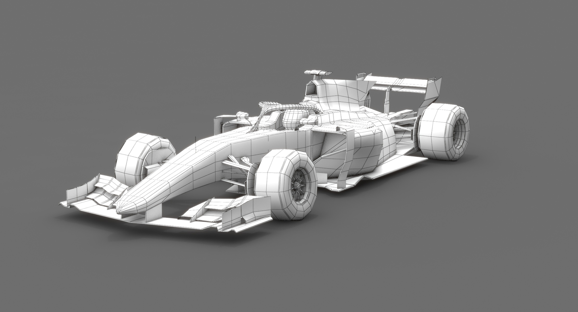 3D formula 2 generic car model - TurboSquid 1205976