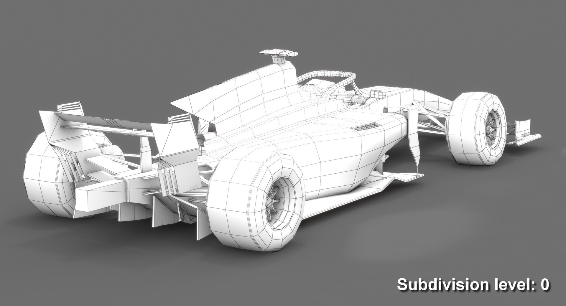 3D formula 2 generic car model - TurboSquid 1205976