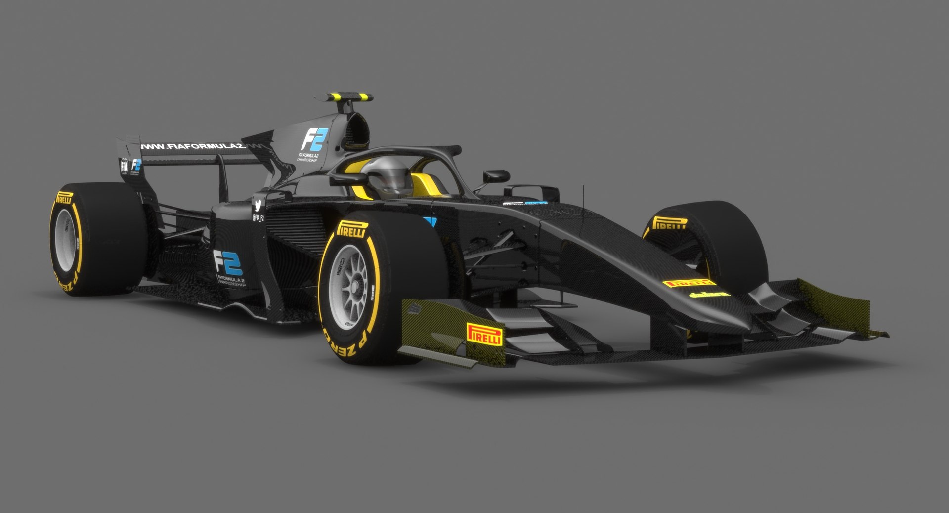 3D formula 2 generic car model - TurboSquid 1205976