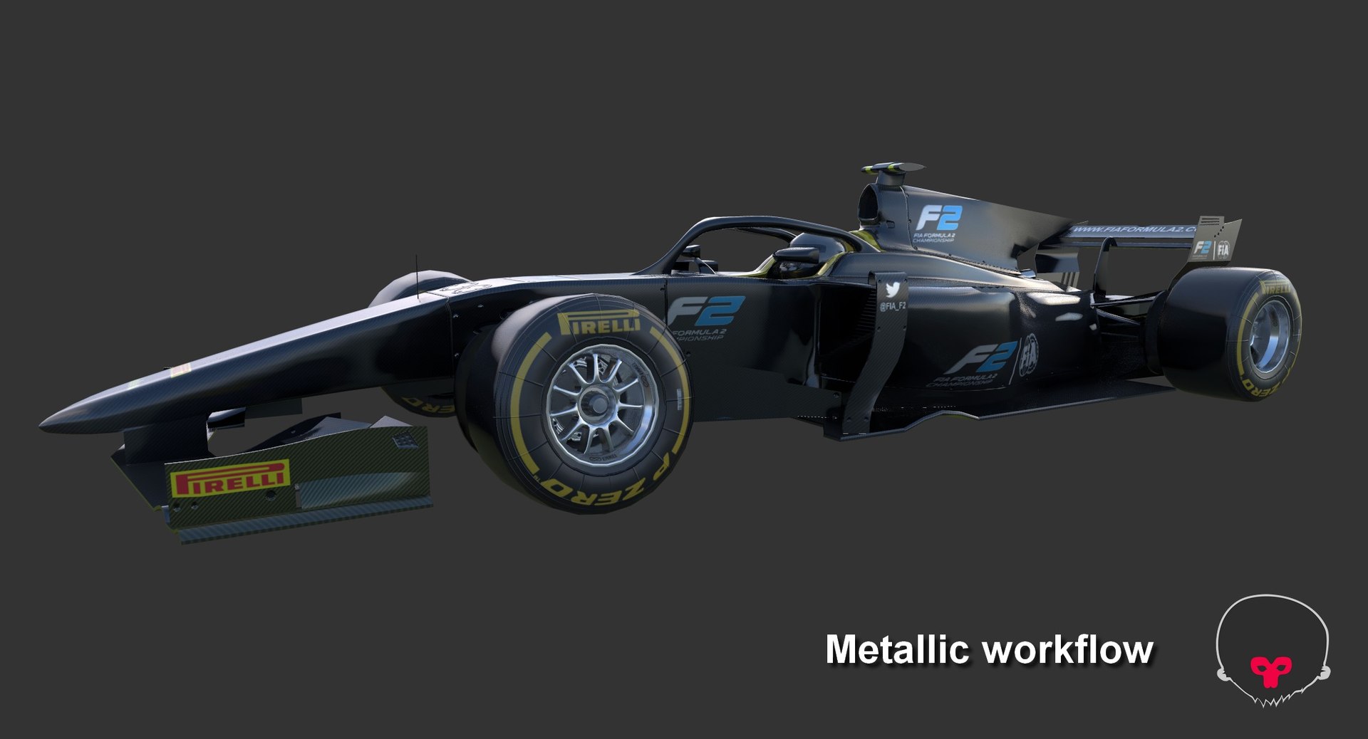 3D formula 2 generic car model - TurboSquid 1205976