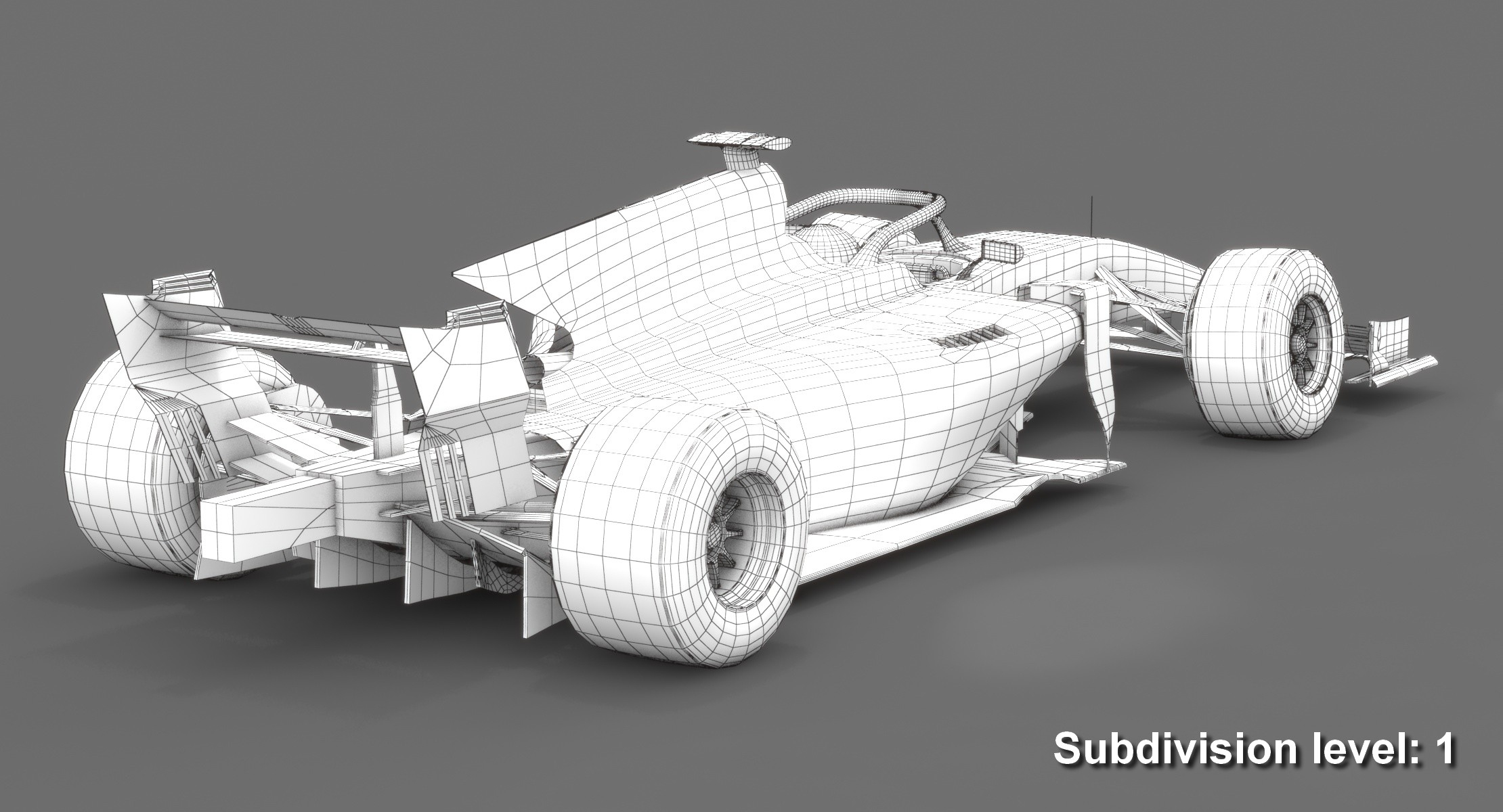 3D formula 2 generic car model - TurboSquid 1205976