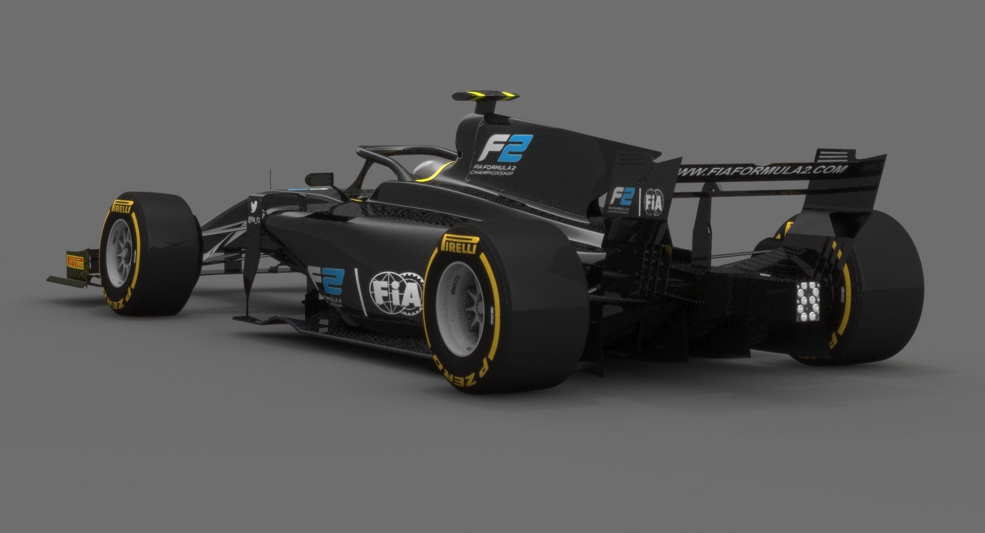 3D formula 2 generic car model - TurboSquid 1205976