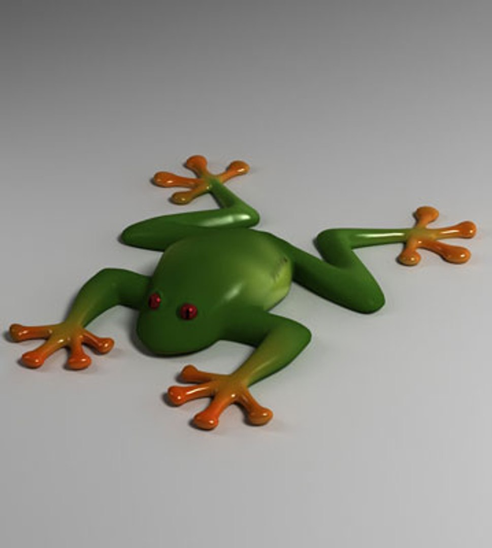 3d Frog Model