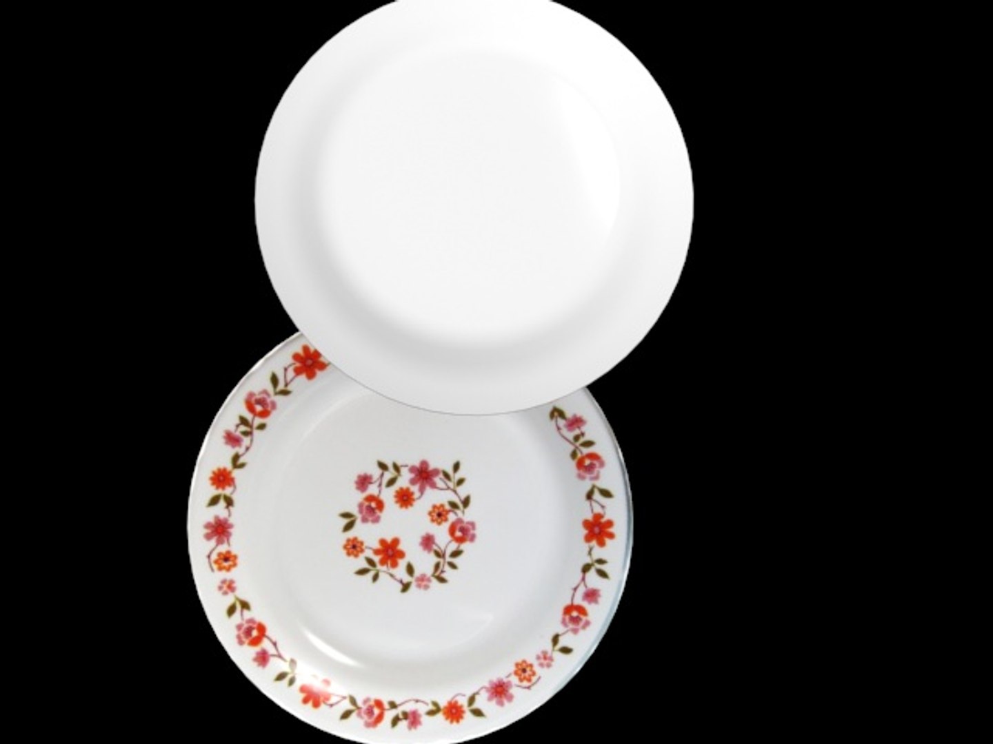 Pyrex Plate 3D Model - TurboSquid 1347332