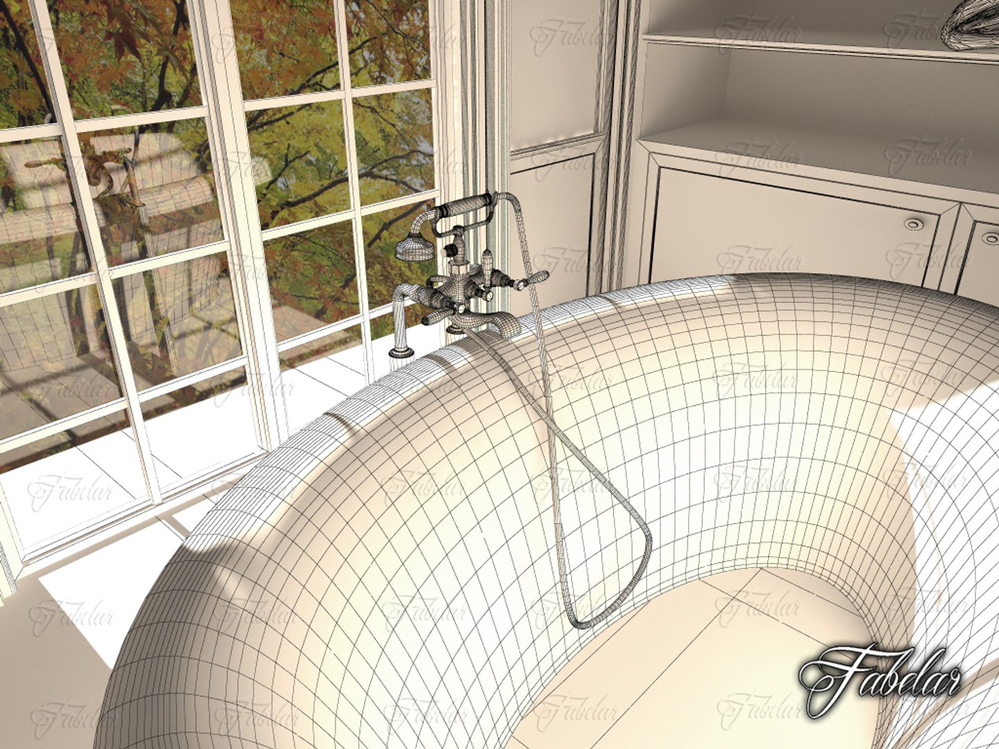 3D Model Bathroom Scene - TurboSquid 1232526