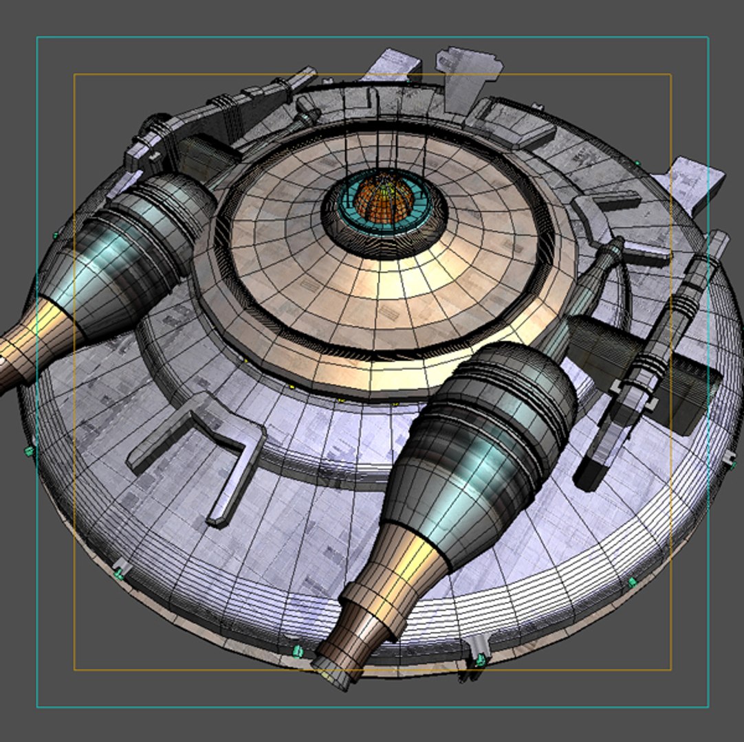 3d Ufo Model