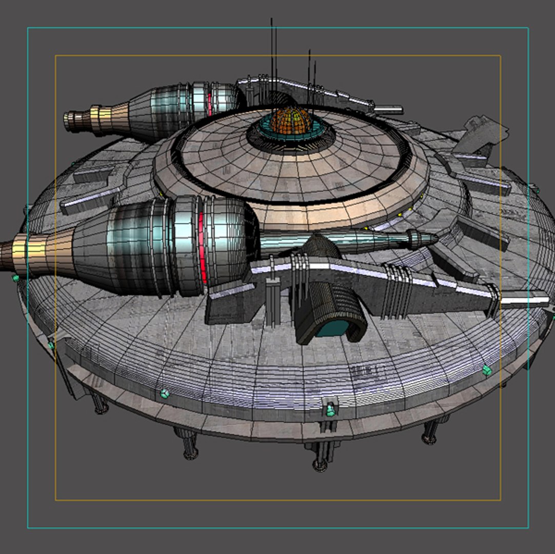 3d Ufo Model