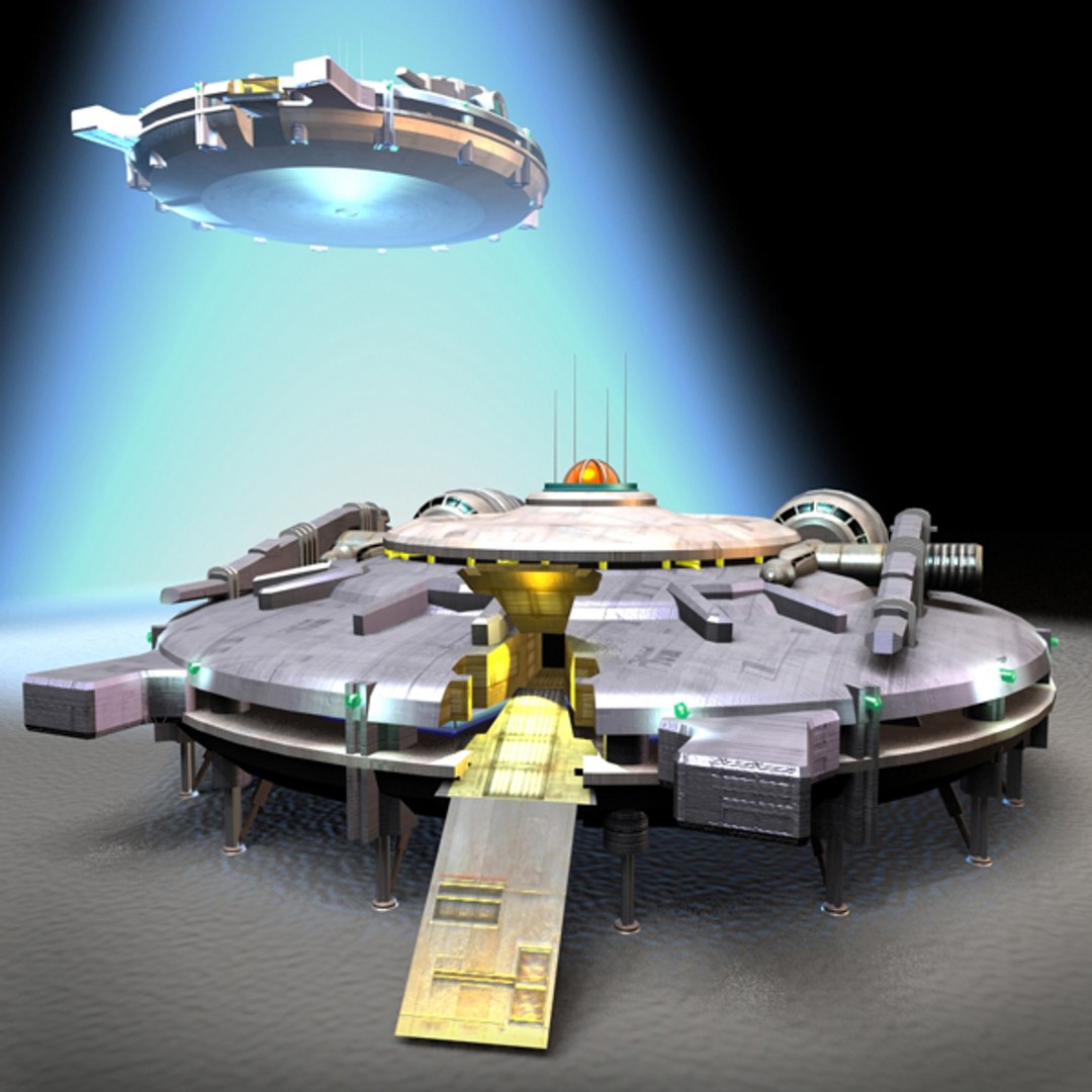 3d Ufo Model