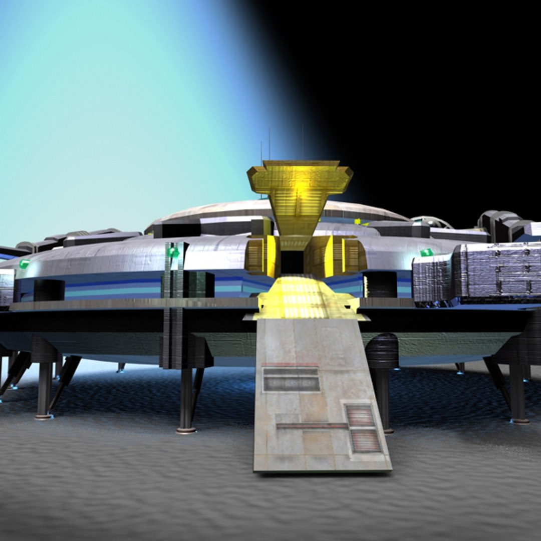 3d Ufo Model