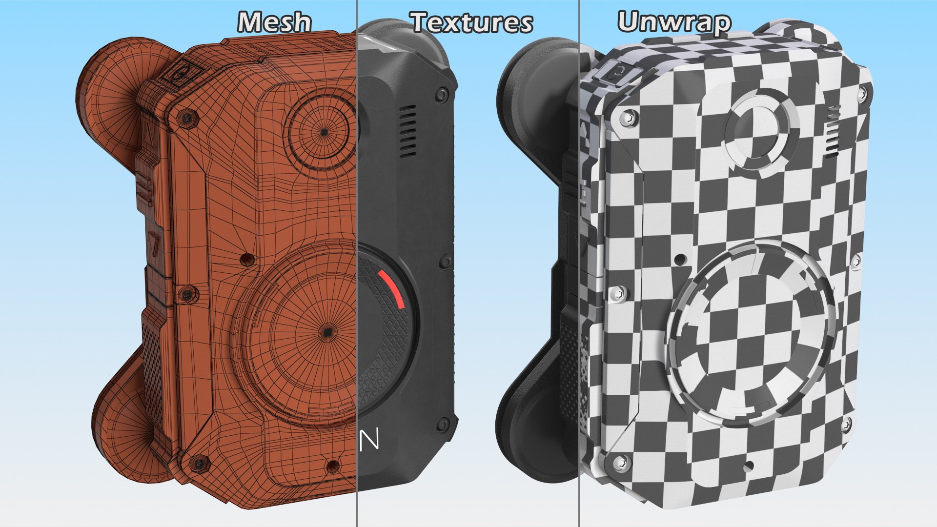 Axon Body 3 Body Camera with Magnet Mount 3D model - TurboSquid 1726449