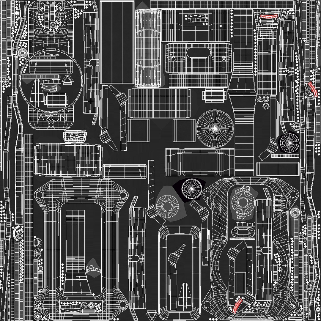 Axon Body 3 Body Camera with Magnet Mount 3D model - TurboSquid 1726449