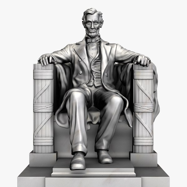 modelo 3d Estatua de abraham lincoln - TurboSquid 716515