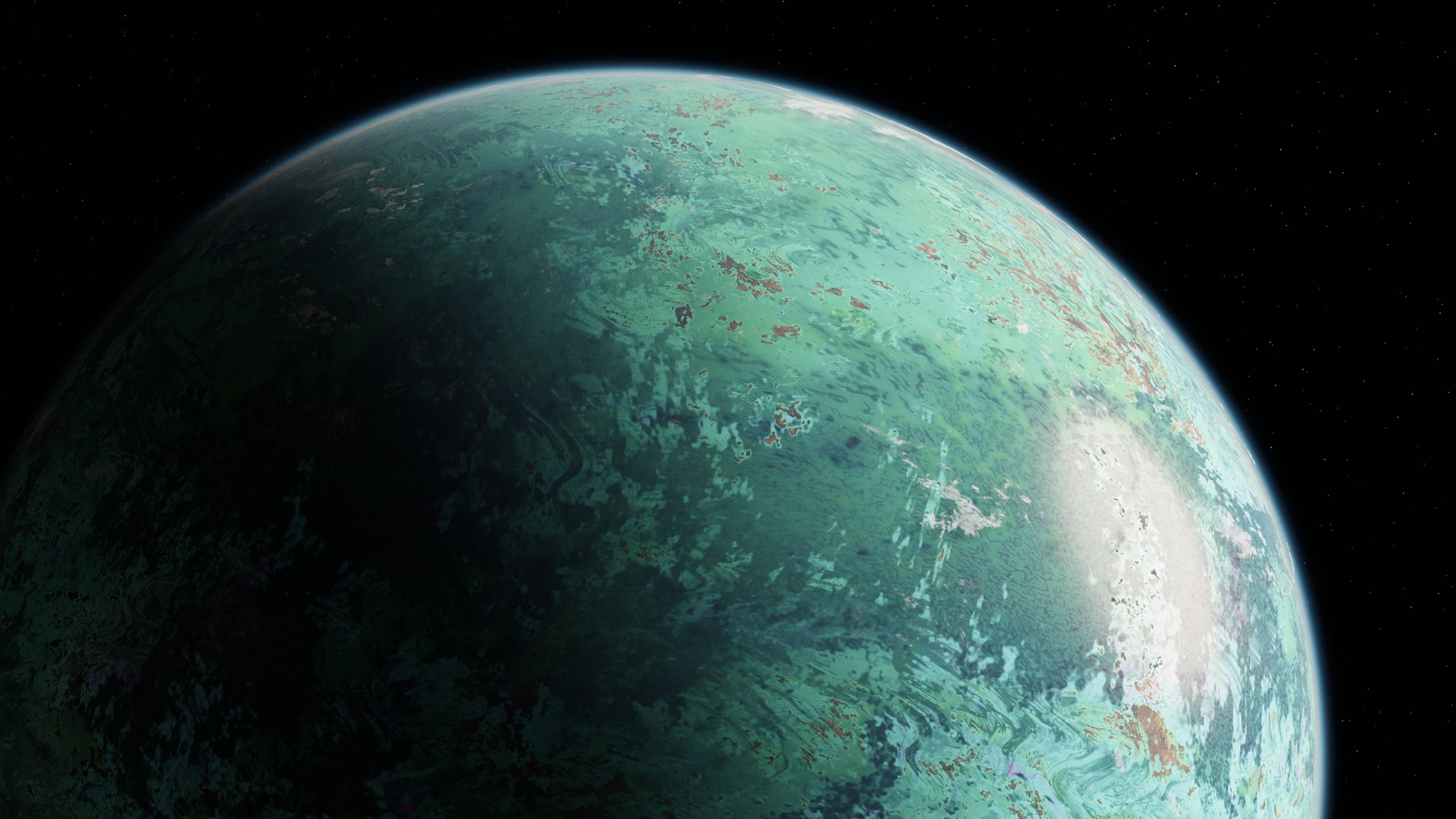 3D 8K Alien Water Planet 11 Model - TurboSquid 1930496