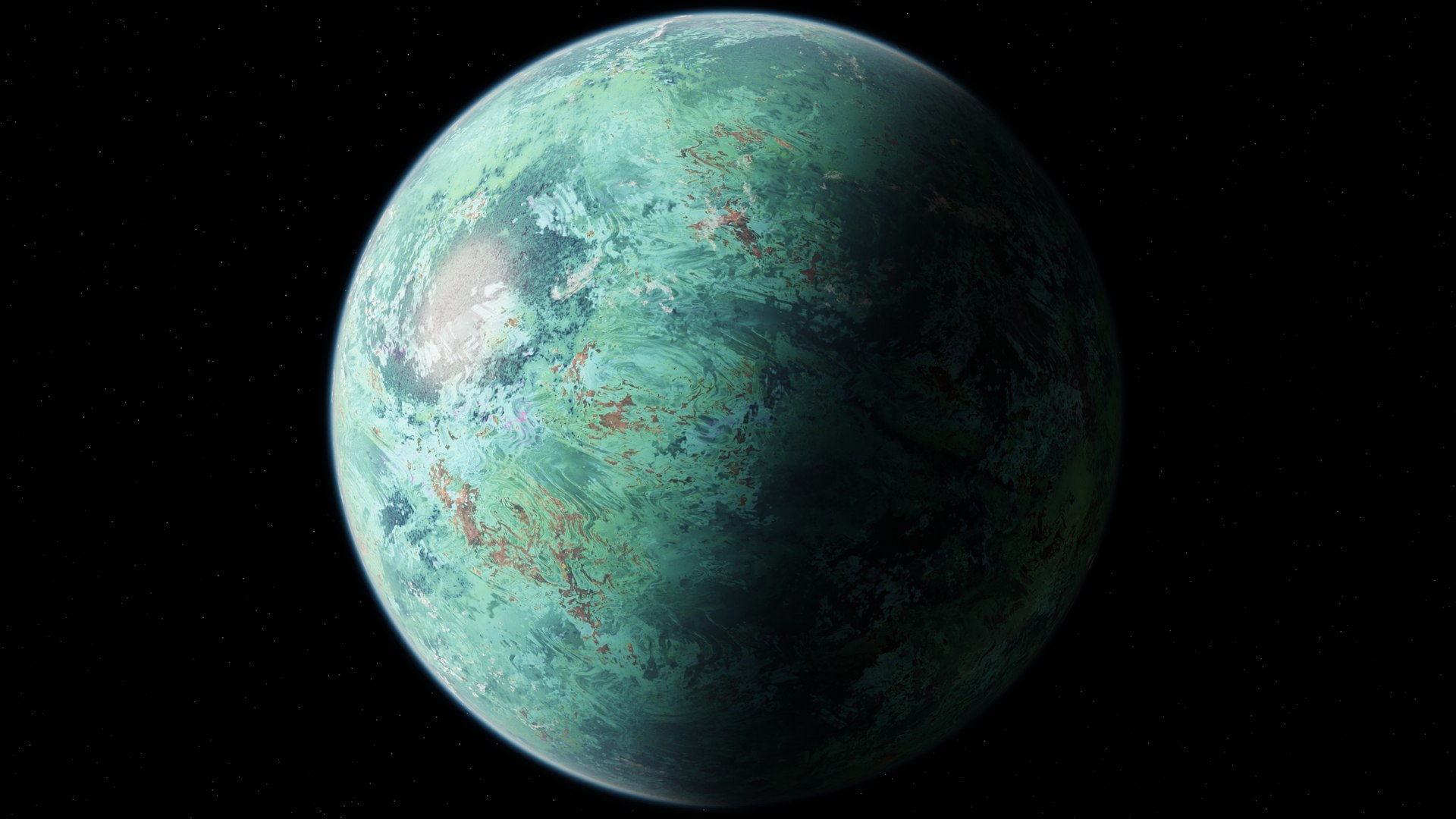 3D 8K Alien Water Planet 11 Model - TurboSquid 1930496