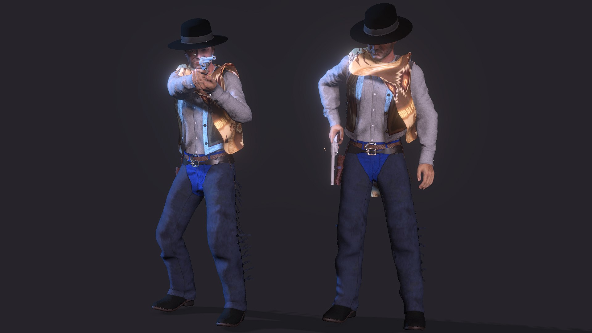 3D Model Cowboy - TurboSquid 1936257
