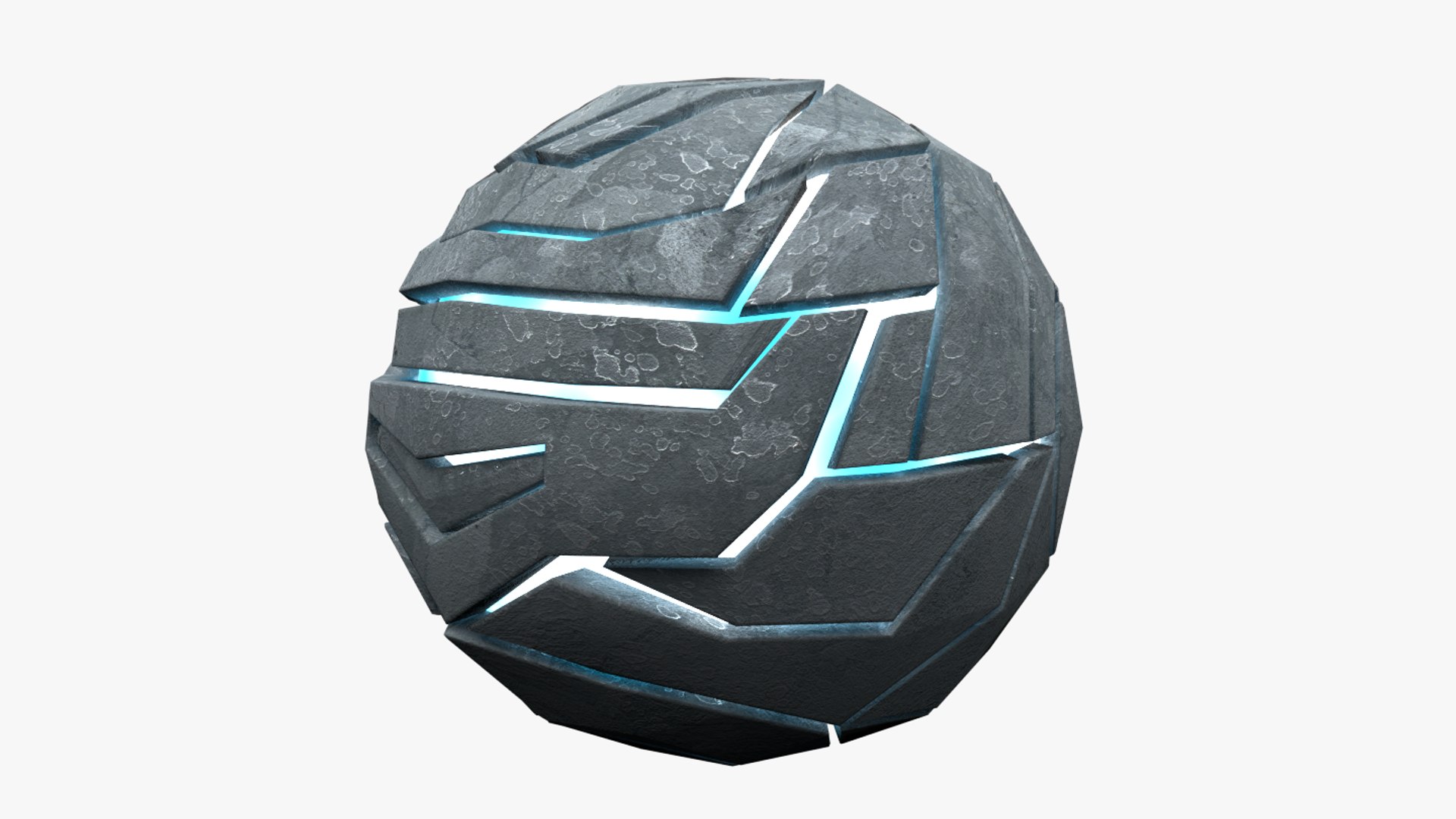 Techno Sphere 3D - TurboSquid 1404128