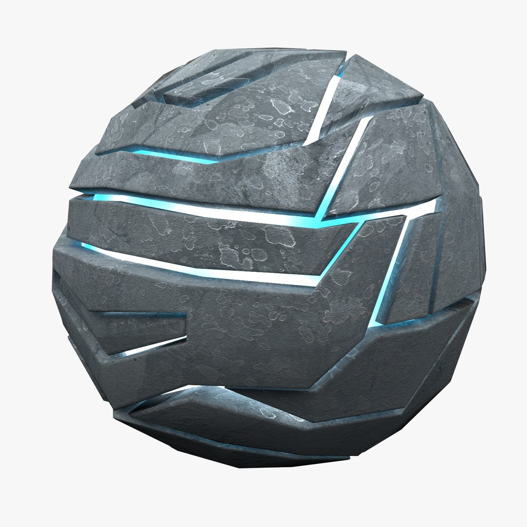 Techno Sphere 3D - TurboSquid 1404128