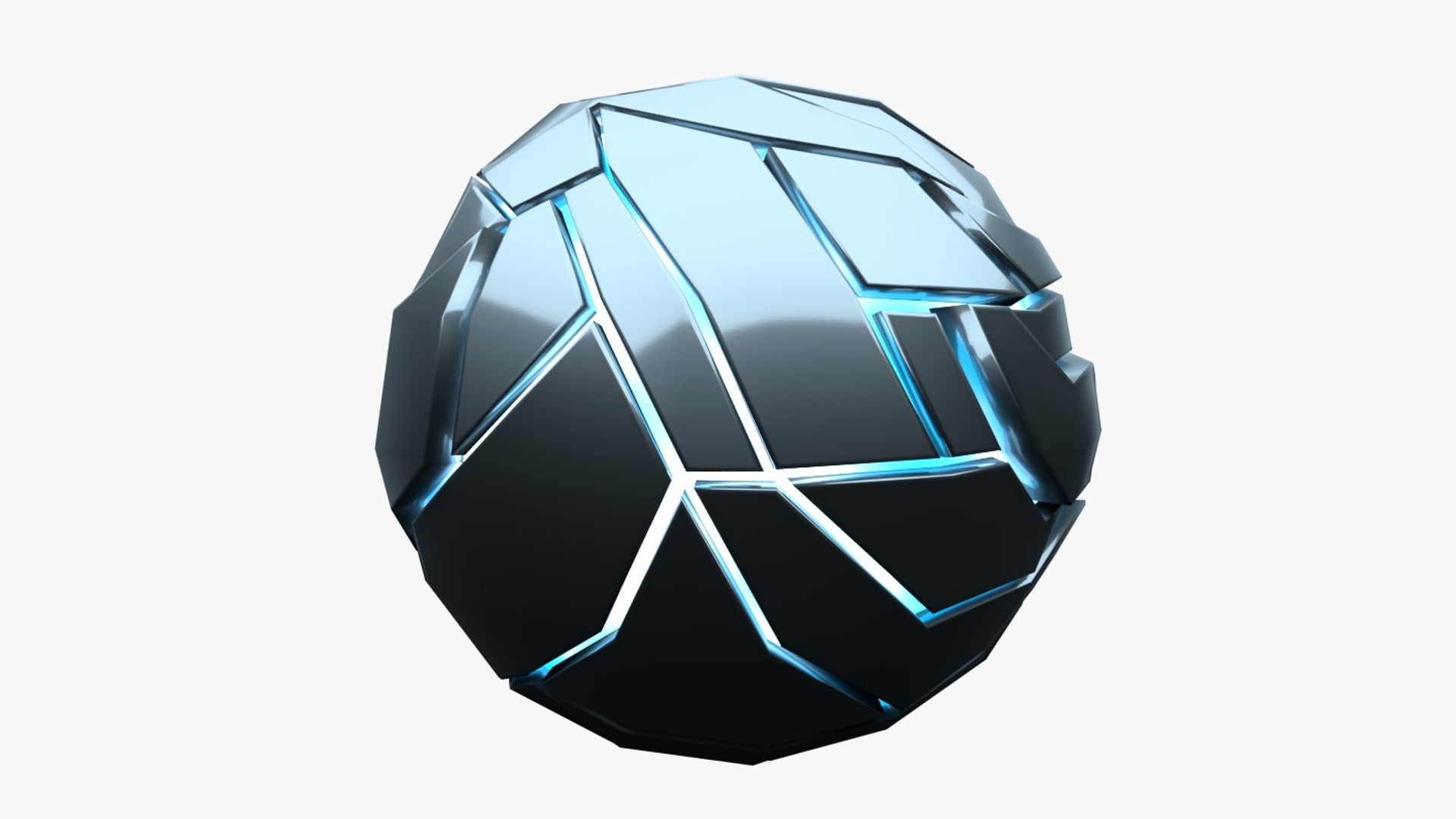 Techno Sphere 3D - TurboSquid 1404128