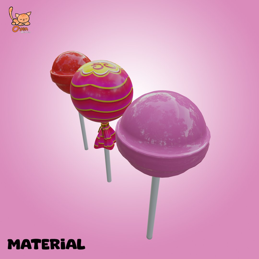 3D Chupa Chups Lolipop 01 - TurboSquid 2245818