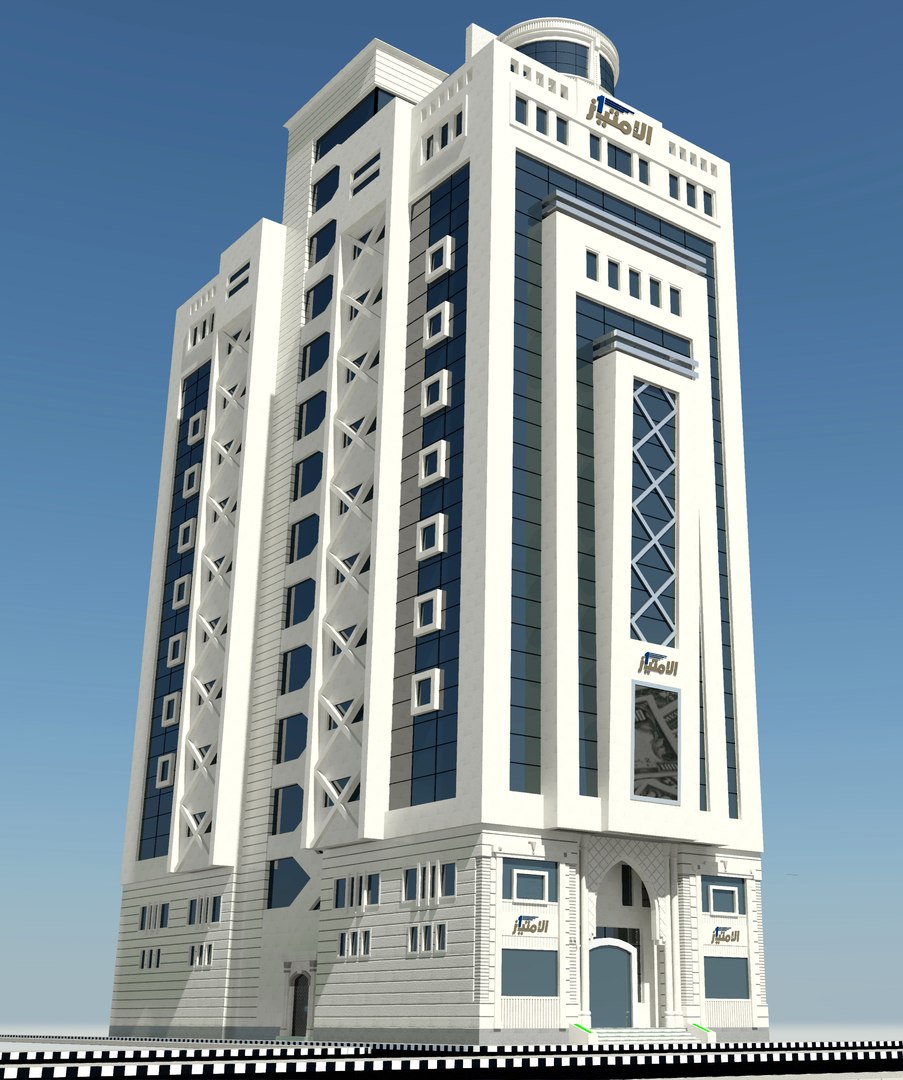 Exchange Company Building Design Model - TurboSquid 1903328