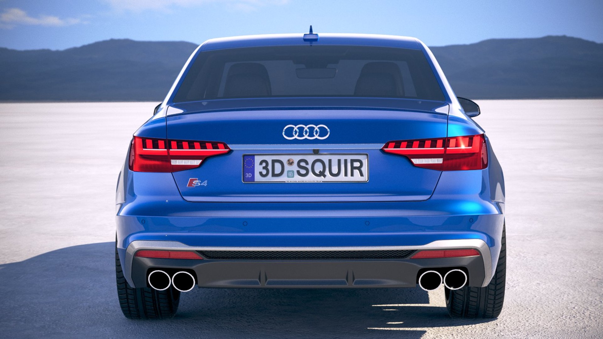 Audi S4 Sedan 3D Model - TurboSquid 1418296