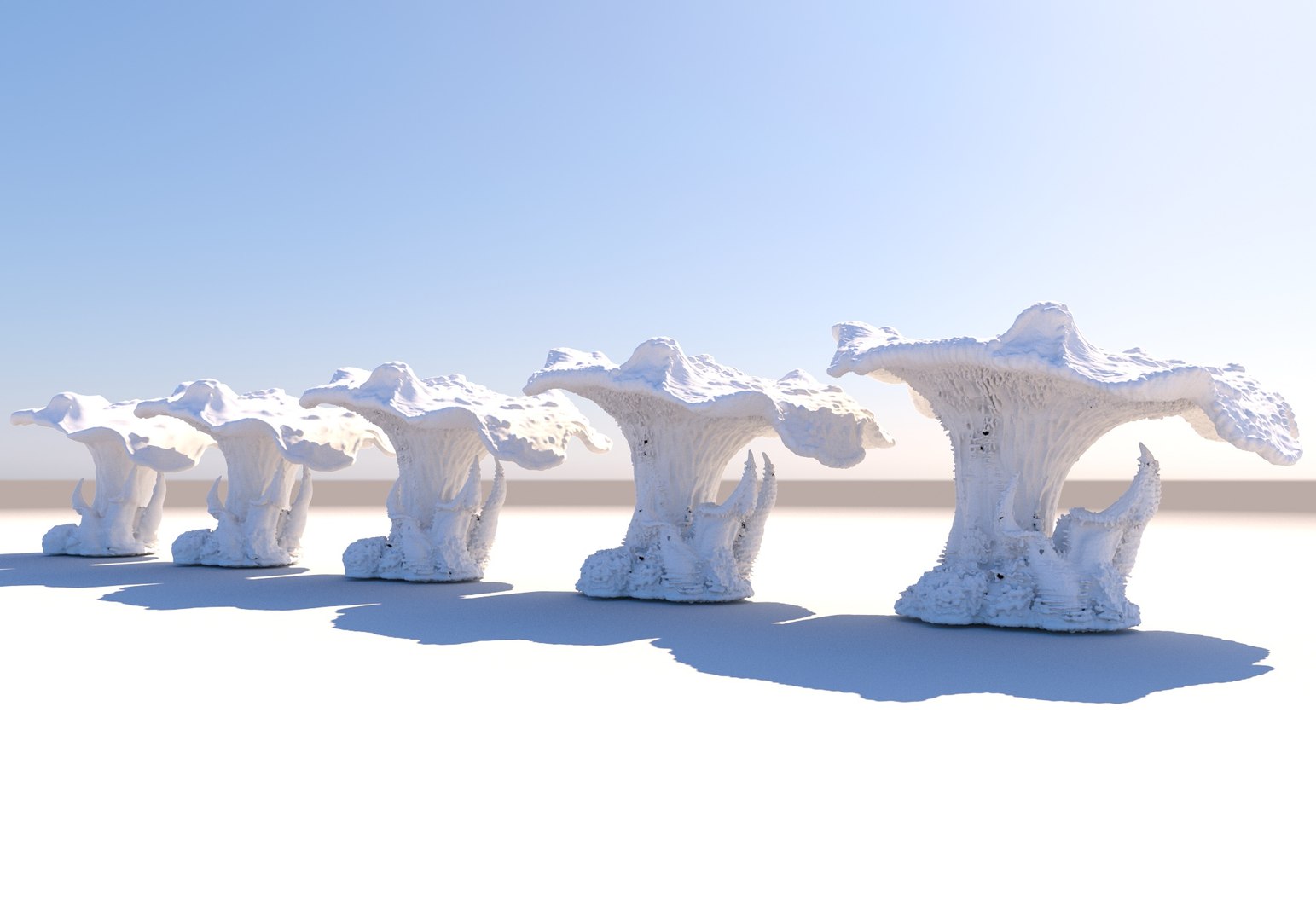 Mega Alien Fungus 3D Model - TurboSquid 2401952