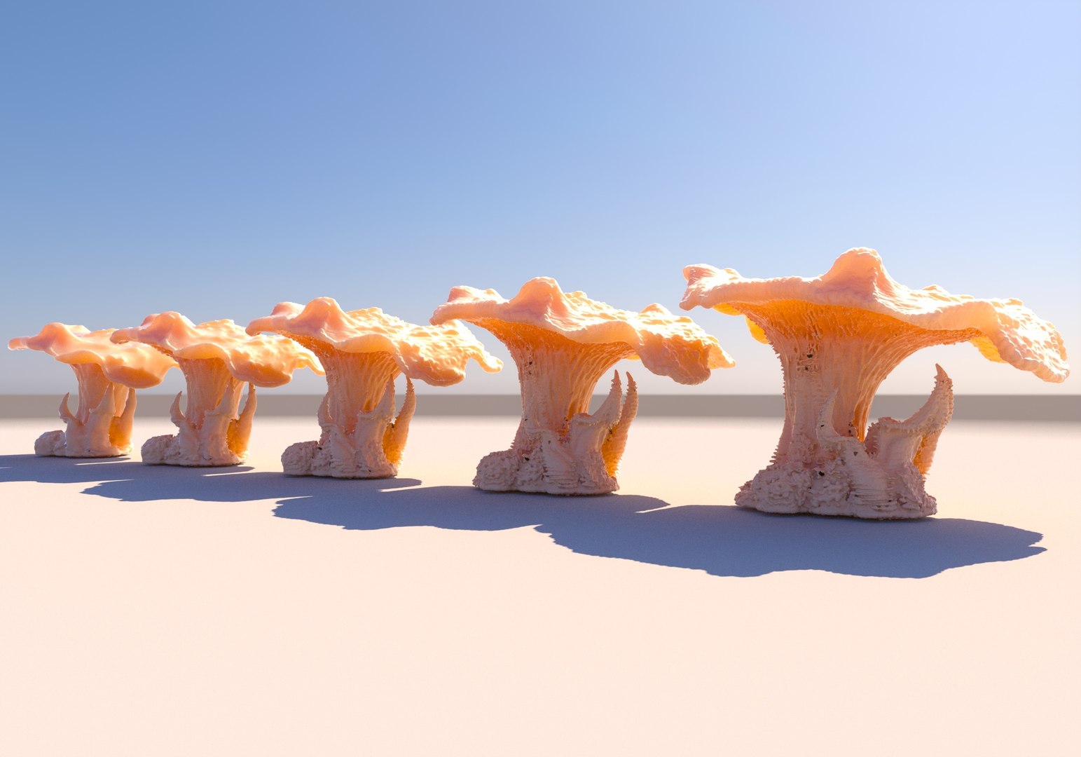 Mega Alien Fungus 3D Model - TurboSquid 2401952