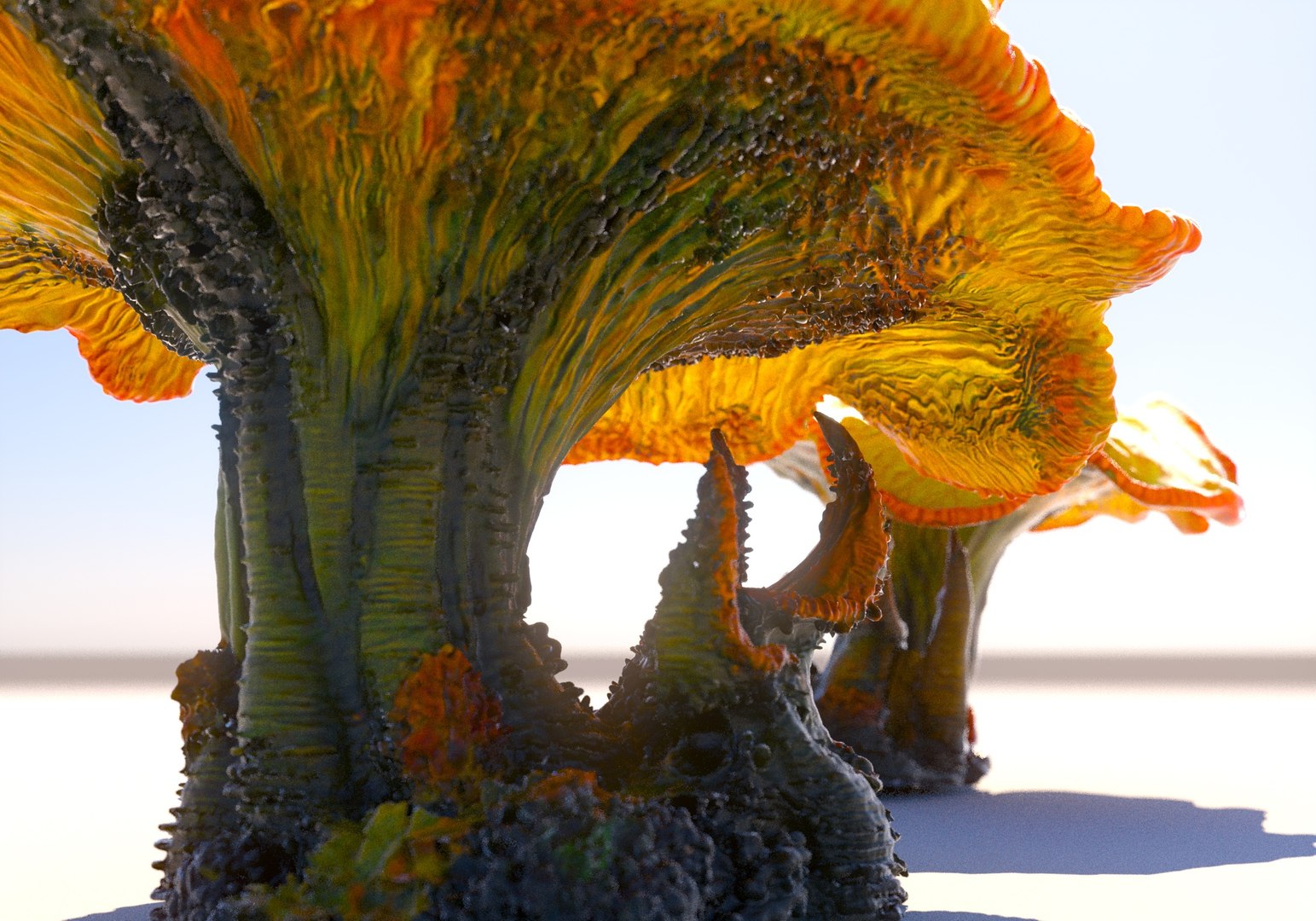 Mega Alien Fungus 3D Model - TurboSquid 2401952