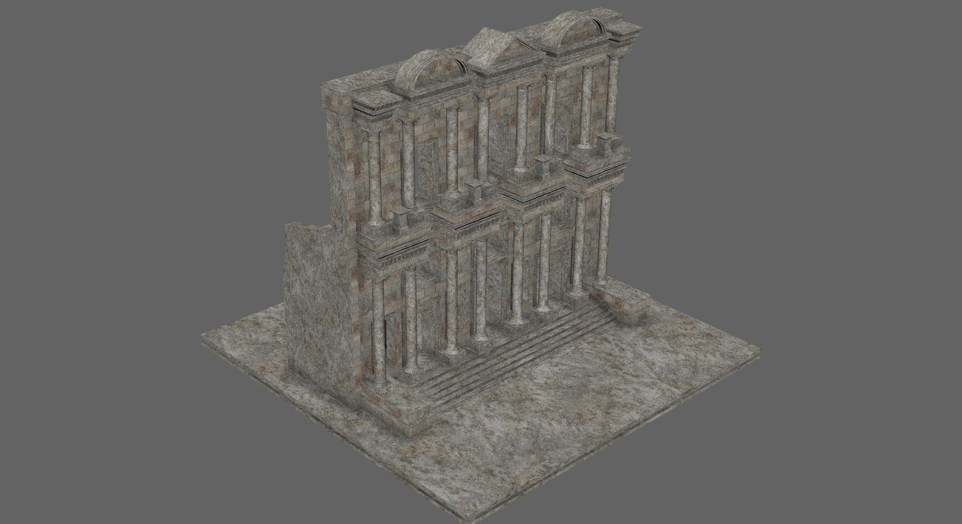 3D Model Library Of Celsus Building - TurboSquid 2203743